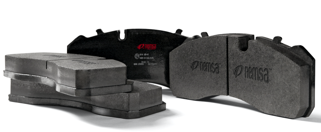 Remsa commercial disc brake pads for European and North American ...