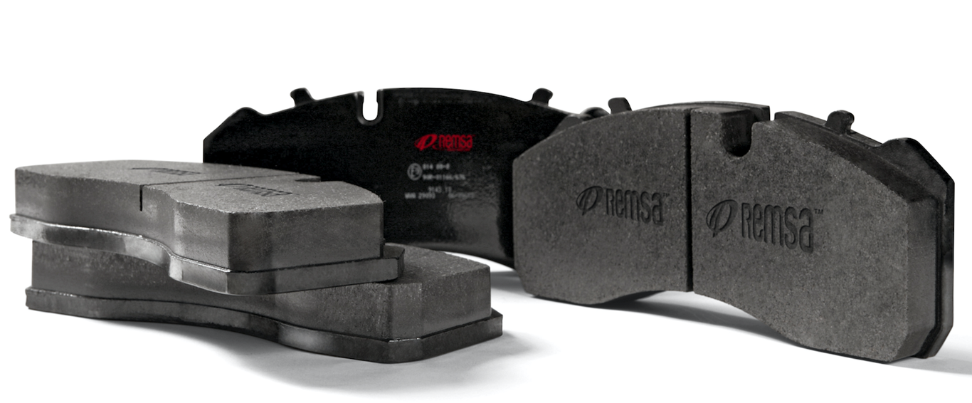Remsa commercial disc brake pads for European and North American ...