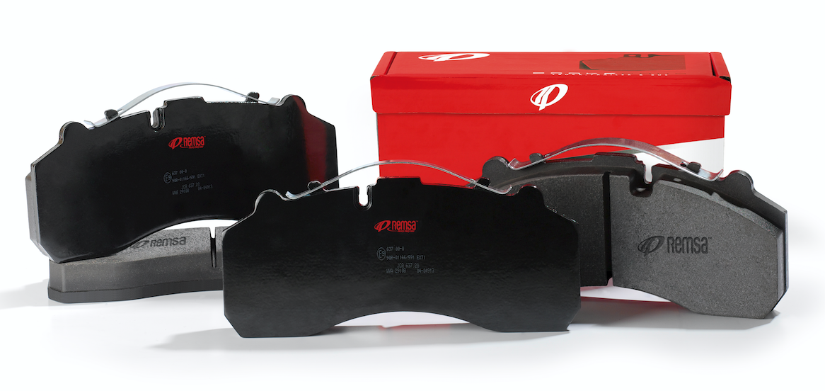 Remsa passenger and truck brake pads built to OE equivalent