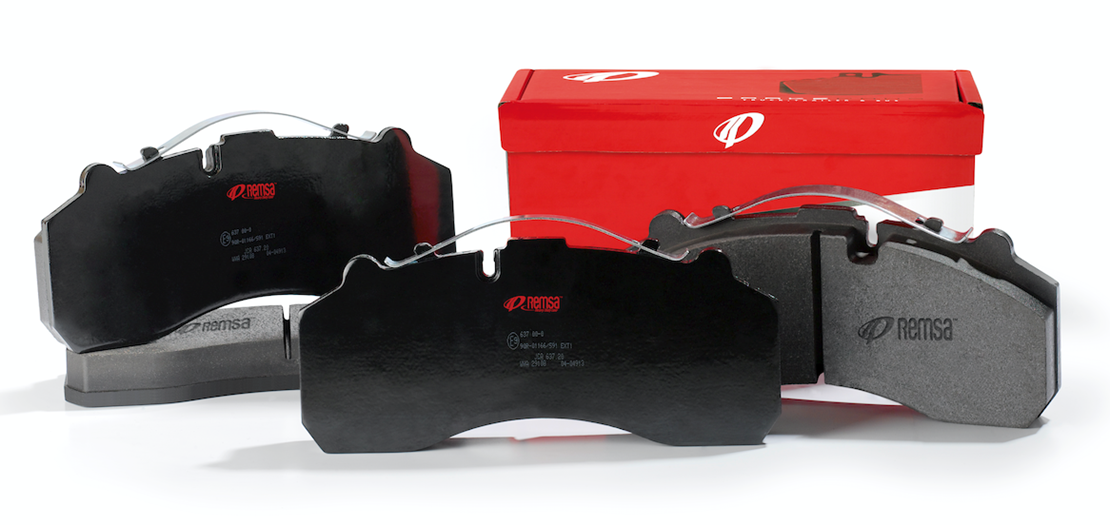 Remsa passenger and truck brake pads built to OE equivalent